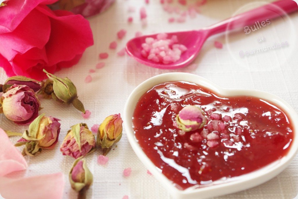 Confiture de fraises à la rose... une délicatesse parfumée !!! | Bulles ...