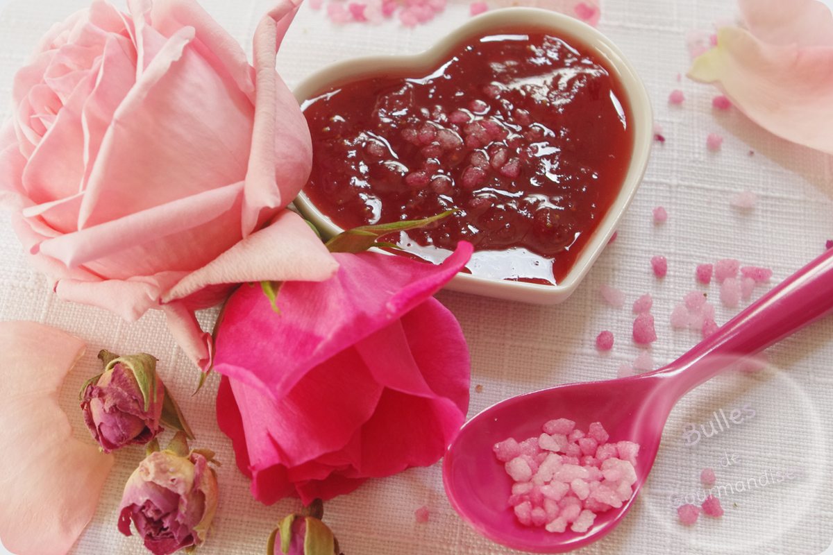 Confiture de fraises à la rose... une délicatesse parfumée !!! | Bulles ...