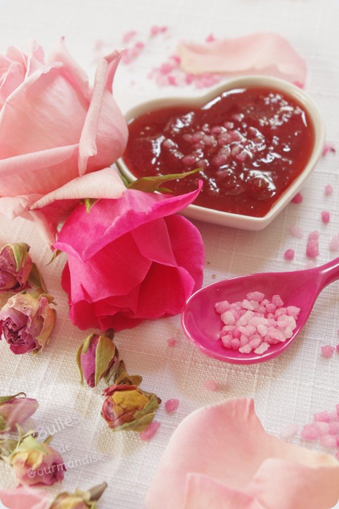 Confiture de fraises à la rose... une délicatesse parfumée !!! | Bulles ...
