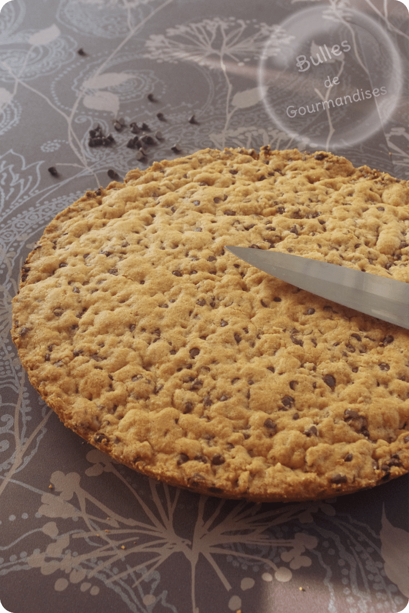 Gâteau cookie géant au chocolat ... pour maxi gourmand !!! | Bulles de ...