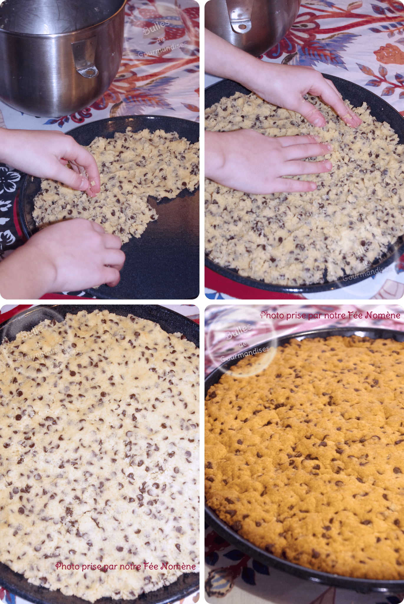Gâteau cookie géant au chocolat ... pour maxi gourmand !!! | Bulles de ...